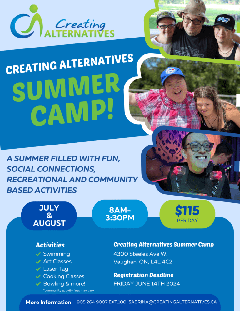 Creating Alternatives – Providing services to support individuals with ...